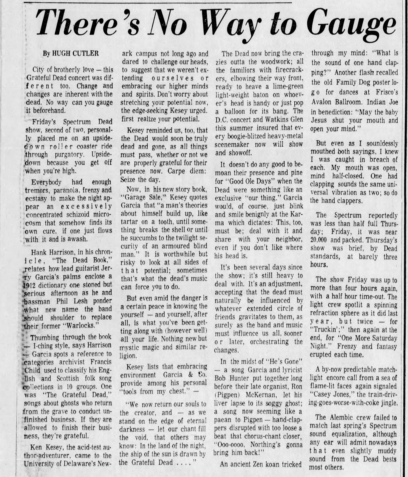 Grateful Seconds: The September 1973 Sidetrip: Dead Play with Horns