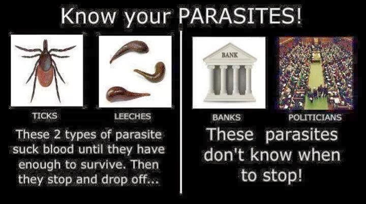 Wine, Women, and Politics: Government - The most deadly parasite known