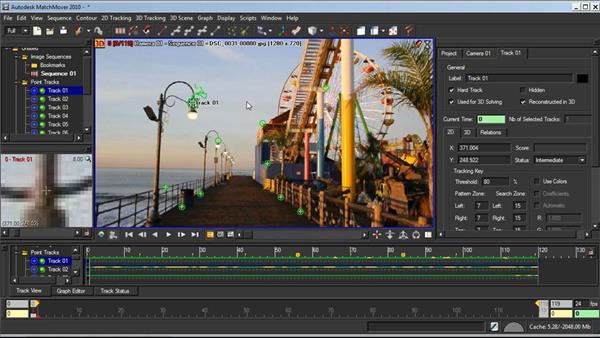 Andrew Rose Art: Optics and Aperture: Working With Autodesk MatchMover 2014