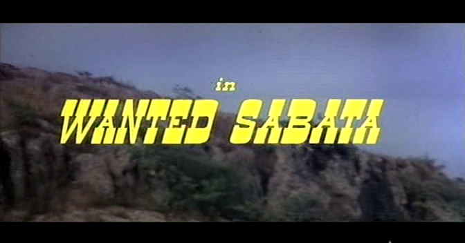 OIK´S BLOG: WANTED SABATA (1970)