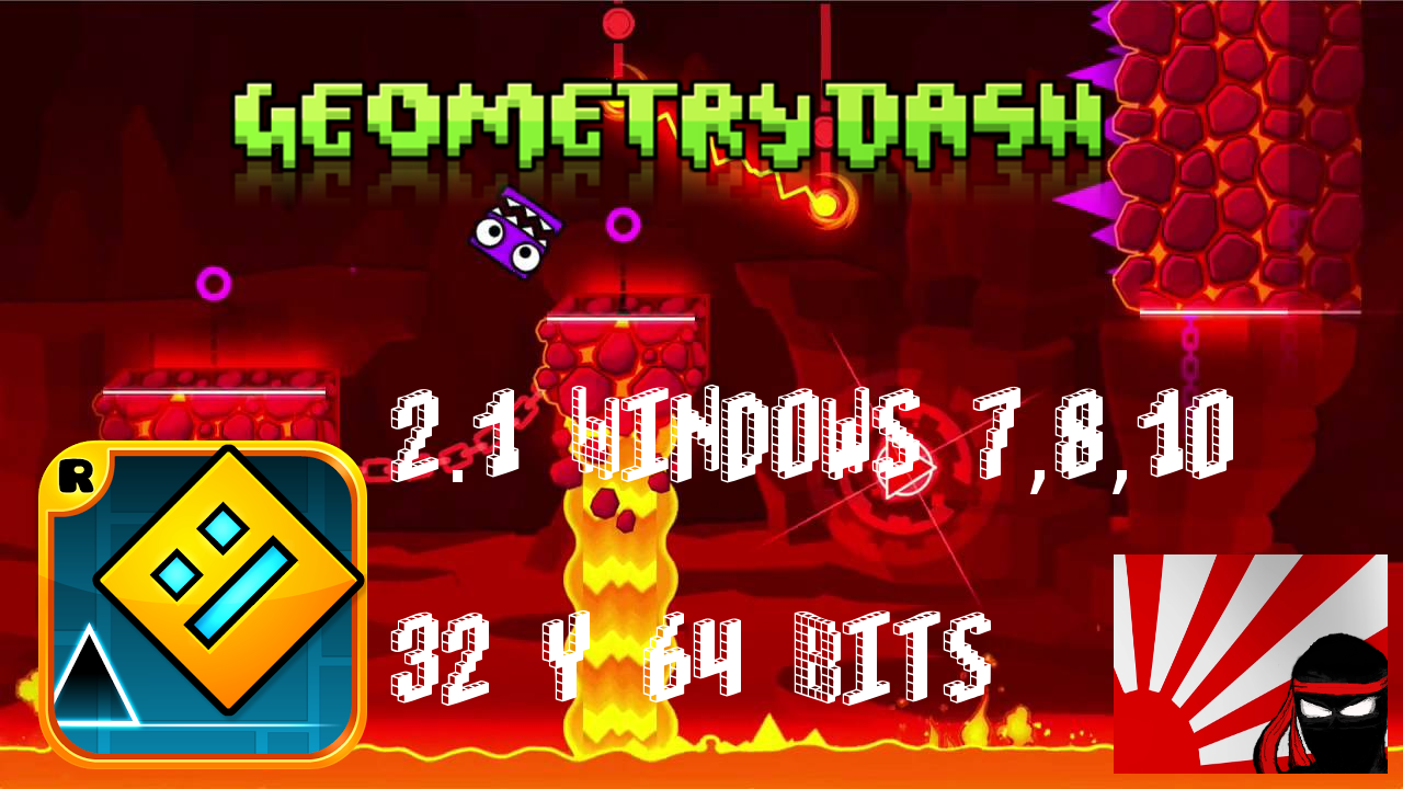 Ninja Friki: DESCARGA GEOMETRY DASH 2.1 PC MEGA