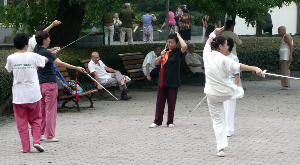 A global view: Tai Ji and Taijijian is good for your body.