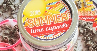 {FREE PRINTABLE} Summer "Time Capsule" in a Jar! - My Computer is My Canvas