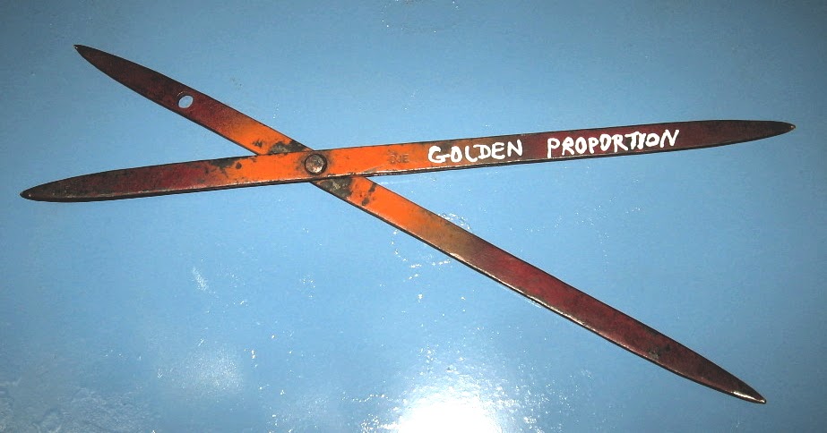 Persimmon Forge: Professional Blacksmithing: Golden Ratio Caliper