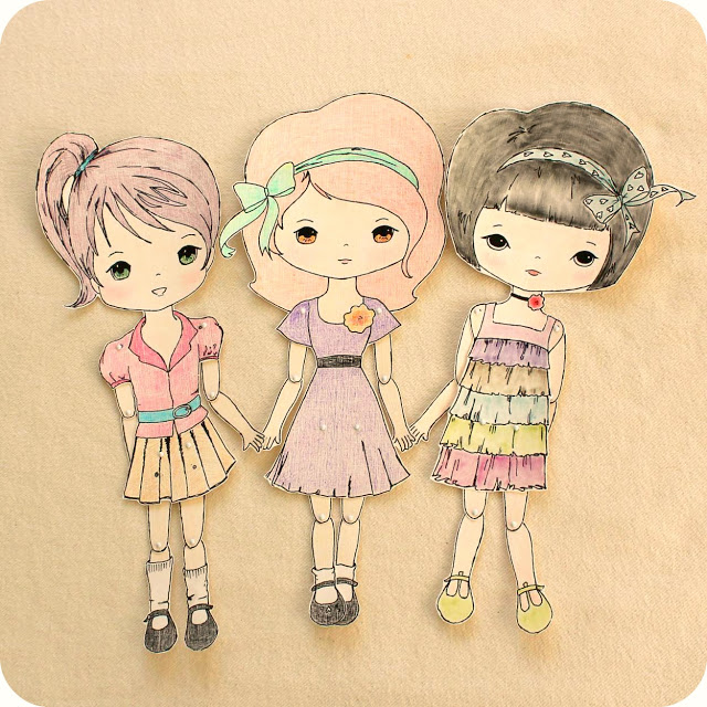 My Tate Gallery: Paper Doll Freebie....