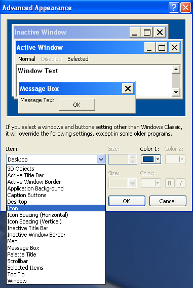 Cara Praktis Mengubah Tampilan Font Di Windows Xp | NutSor