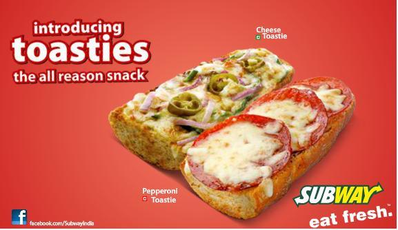 Around the World: Subway's Toasties | Brand Eating