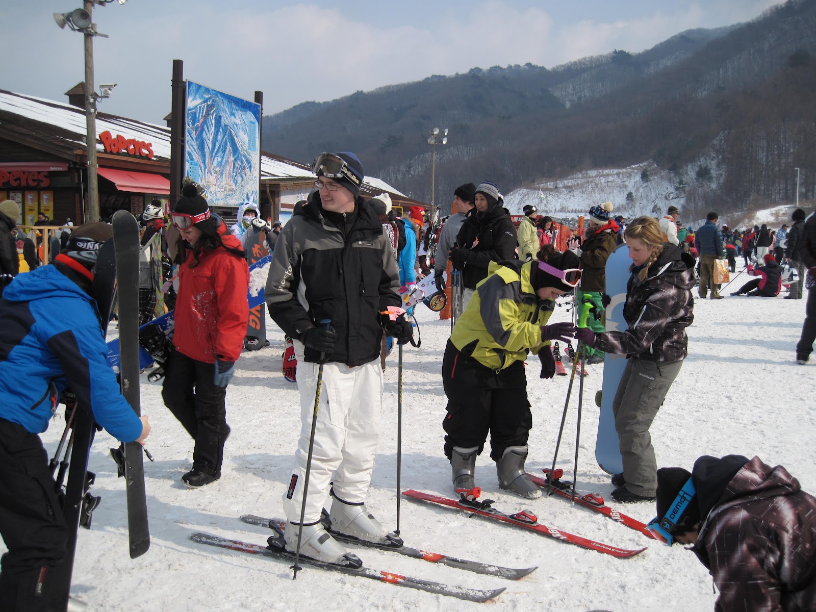 RyRy's in Korea: IEC Muju ski/snowboard trip