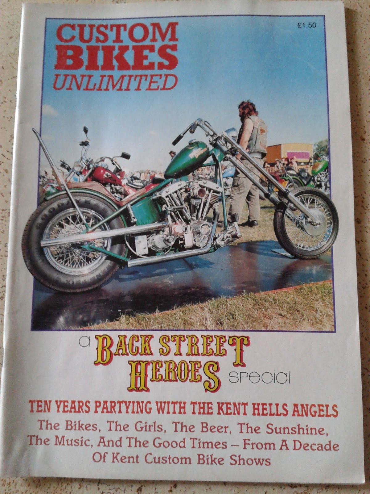 kustomizerkurt: Back Street Heroes special issue: Kent Custom Bikeshow 1988