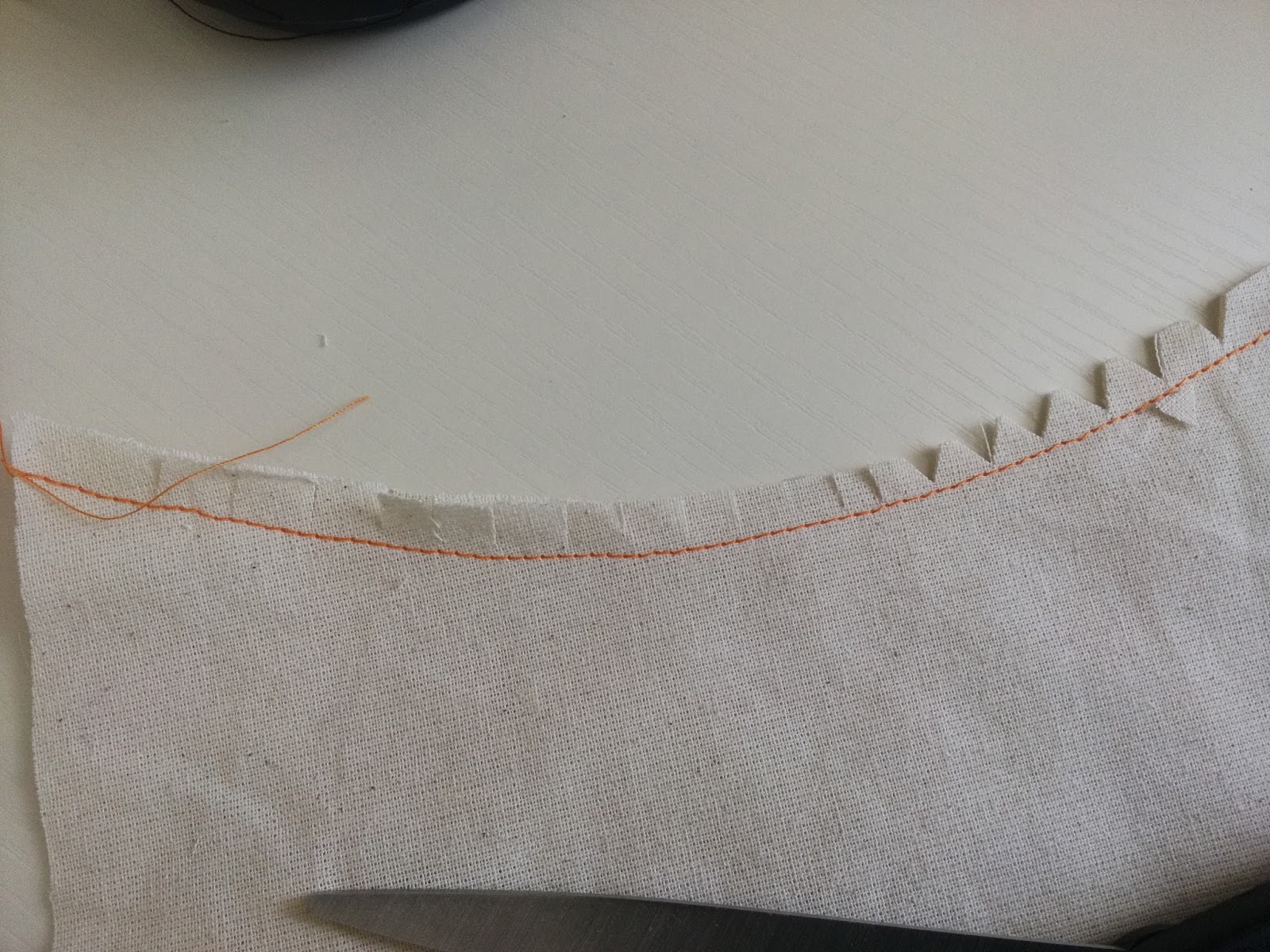 #SewAngelicThreads: Sewing Seams and Sewing in Straight lines
