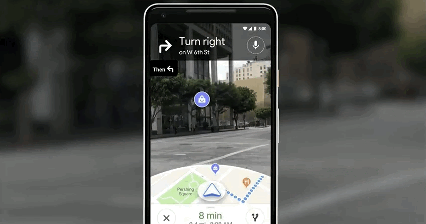 Google Started Testing AR-powered Maps with its Local Guides