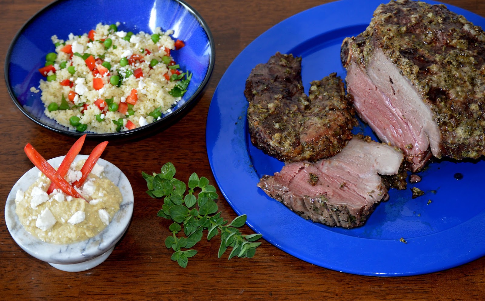 37 Cooks: Savory Leg of Lamb with Mediterranean Couscous and Artichoke ...