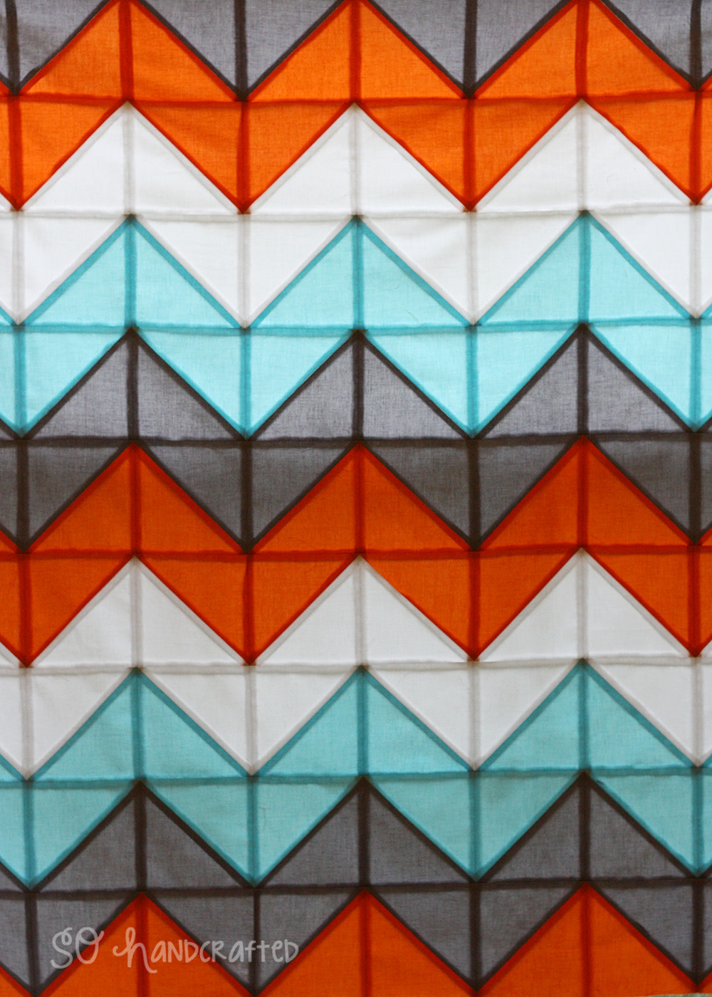 SO Handcrafted: Chevron Top Finished