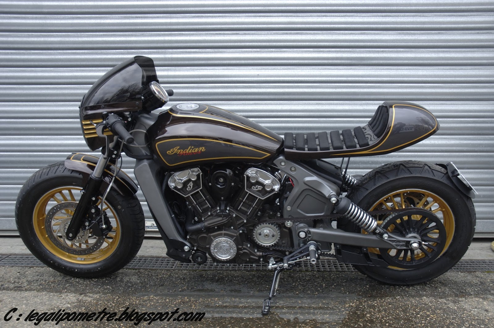 Le Galipometre: Indian Scout "Brown Racer" by Indian Lyon