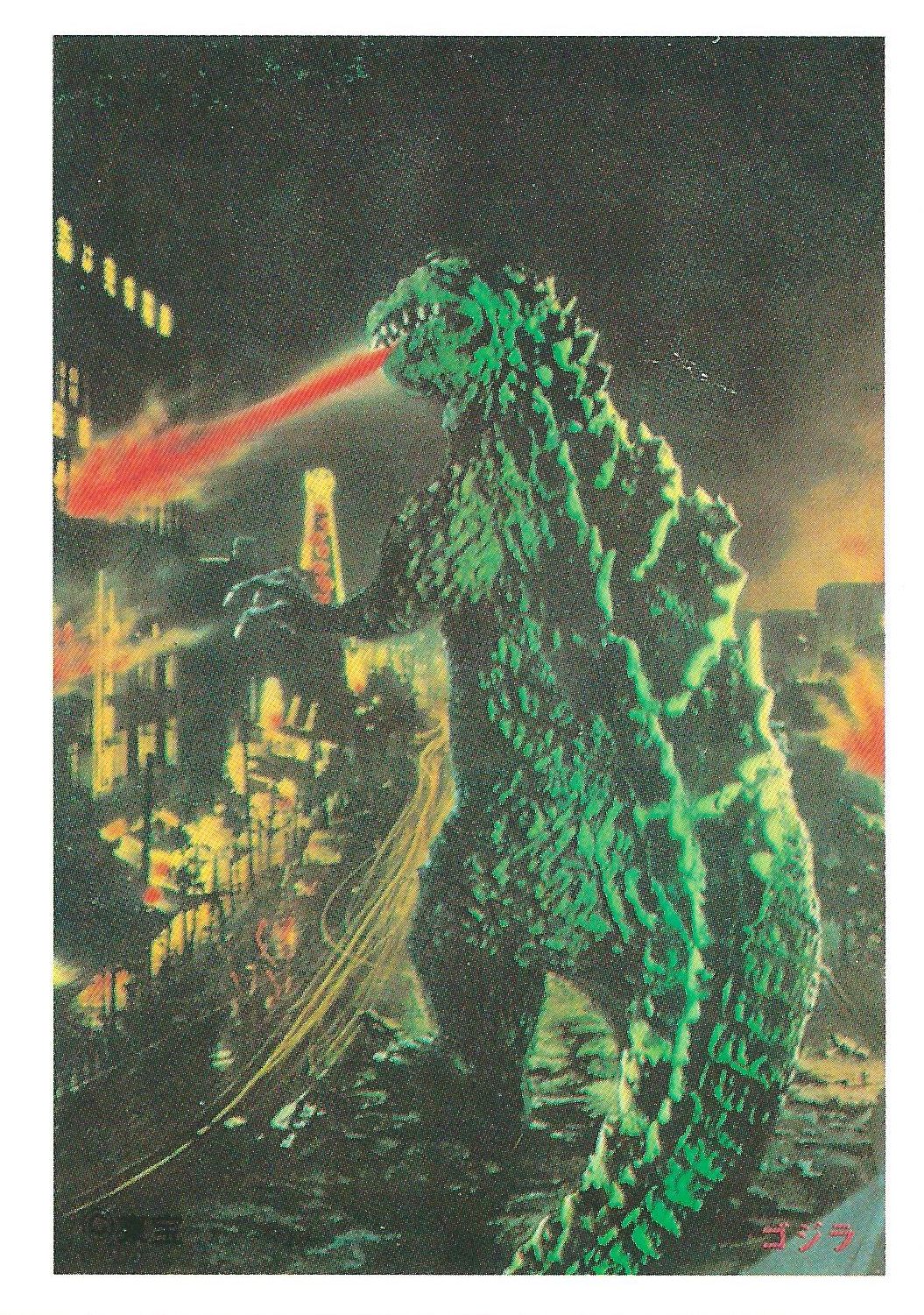 the sphinx: Godzilla Color Bromide Set: Intro & Part 1, Gojira (1954)