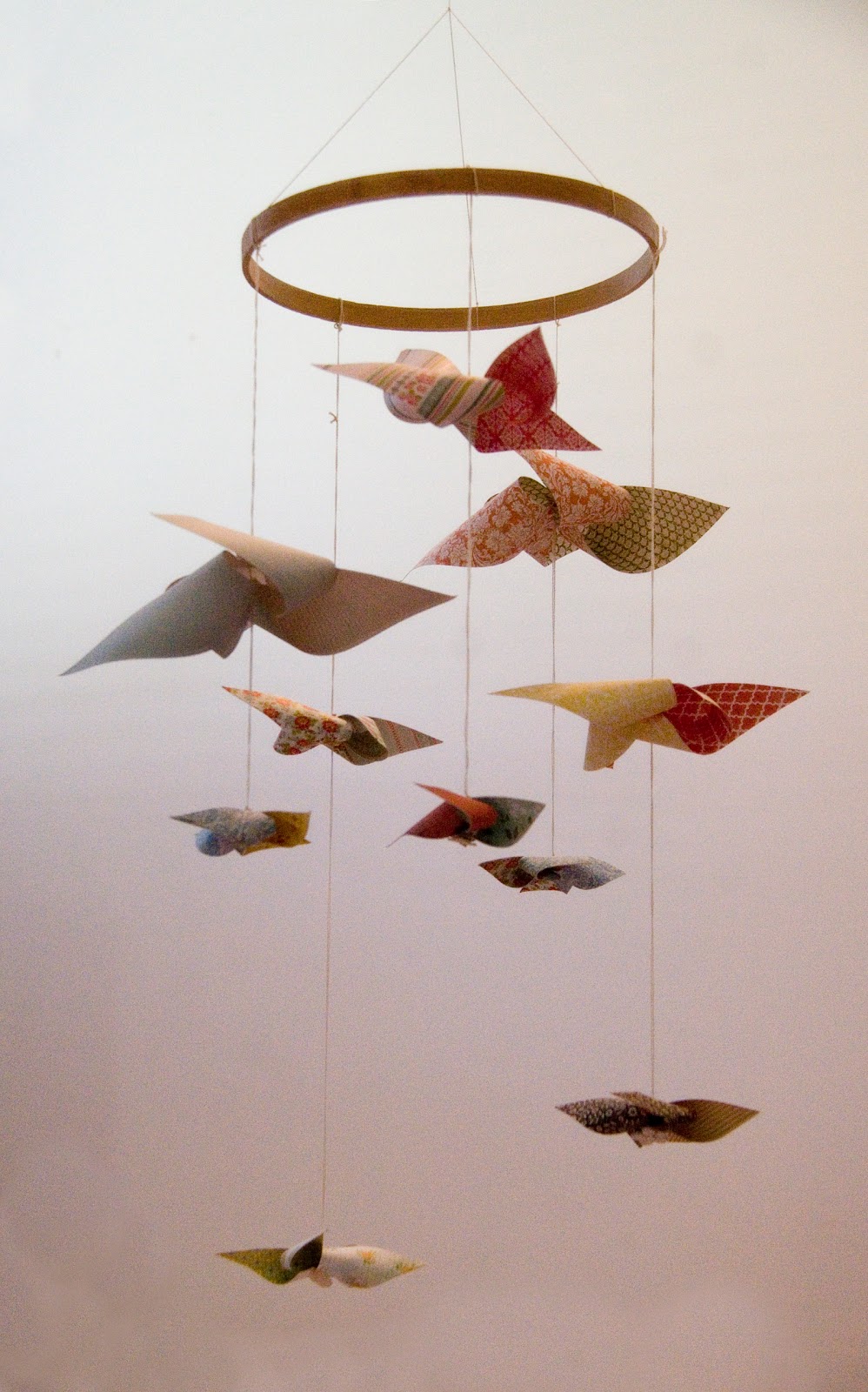 B u t t e r f l y: Pinwheel Mobile