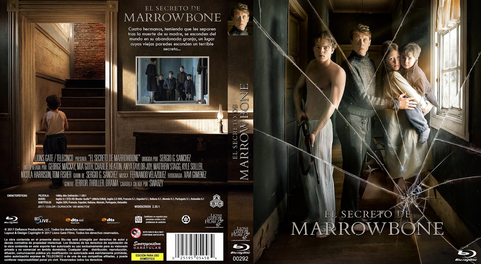 CINE PARA TODOS LOS GUSTOS: El Secreto de Marrowbone - Gifs - 2018 - Horror