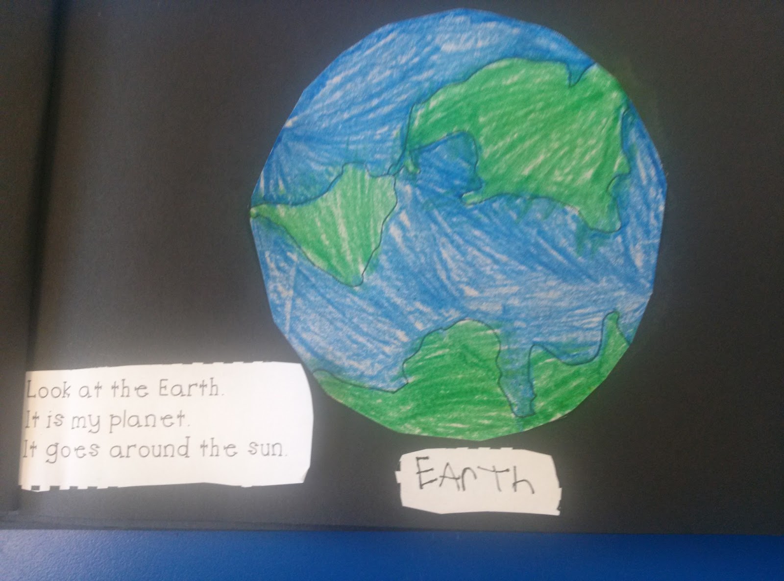 Mrs. Bella's First Graders: Earth, Moon, Sun, and Stars