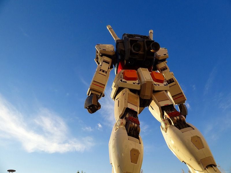 GUNDAM GUY: Gundam Front Tokyo: 1/1 Scale RX-78-2 Gundam - Sun Rise w ...
