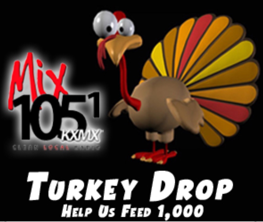 KXMX - Local News: Turkey Drop Planned by The Mix 105.1 and Catholic ...