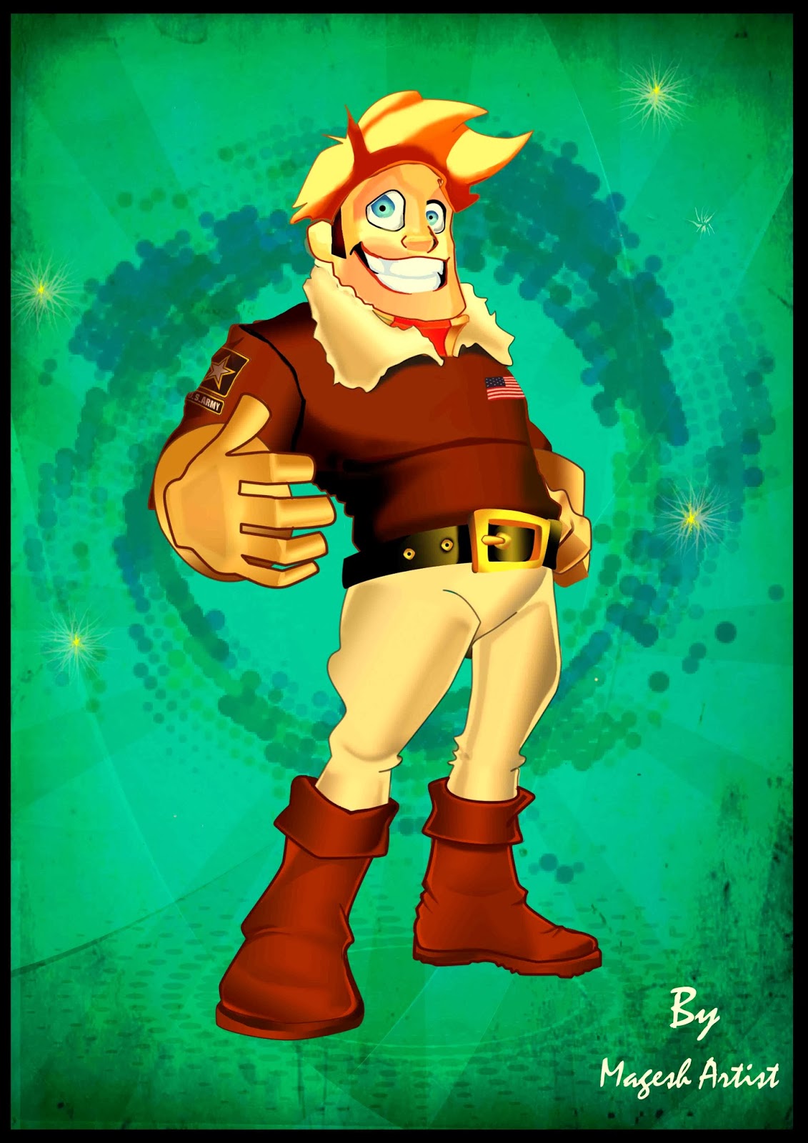 Magesh Artist: 2D chara