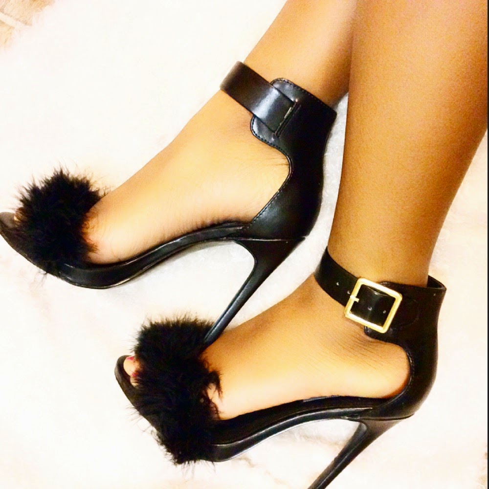 TashJMackk: DIY Faux Fur Heel