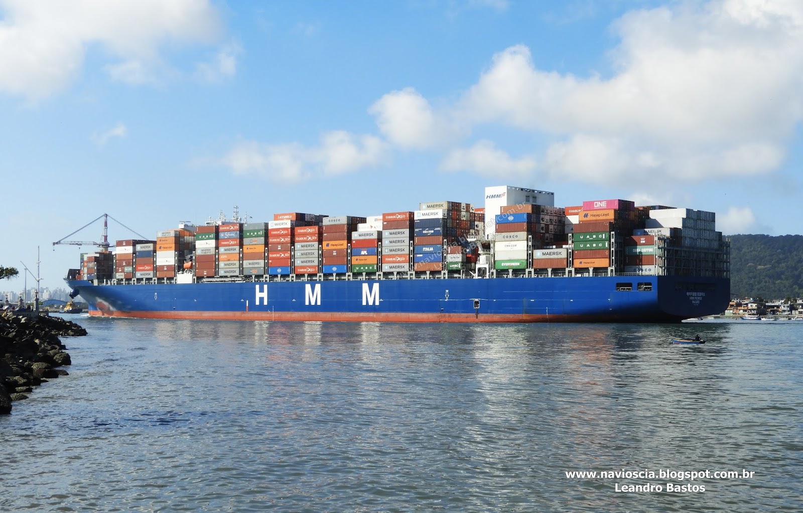 Navios de Santos & CIA: Navio HMM PROMISE