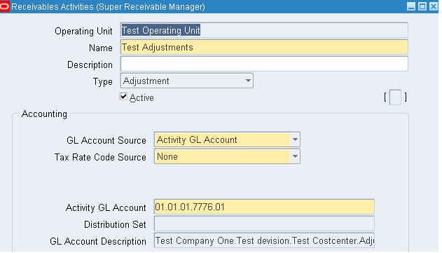Receivables Setups in R12 | Oracle Techno & Functional