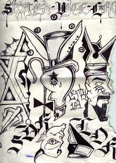 TROPICALIZER: Chicago gangs // Drawing