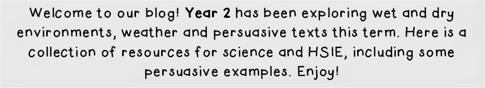 Year 2 HSIE/Science