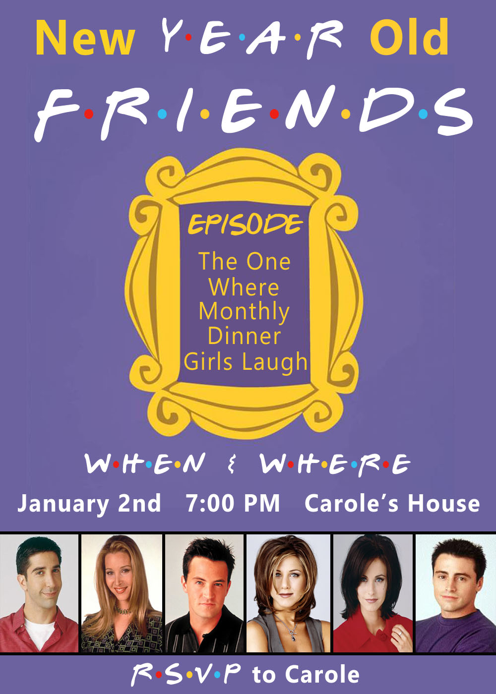 Invite and Delight: New Year, Old FRIENDS