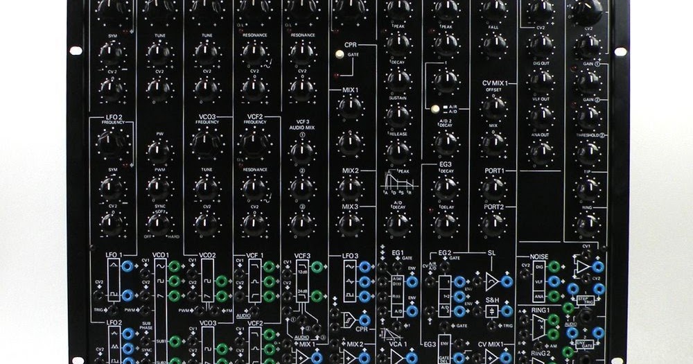 MATRIXSYNTH: Synton Fenix! Analog Modular Synthesizer