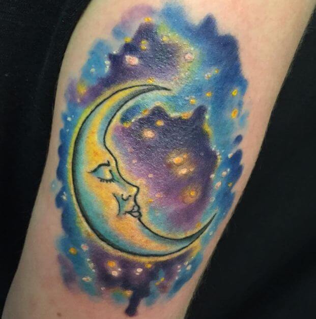 115+ Unique Moon Tattoo Designs with Meaning (2018) | TattoosBoyGirl