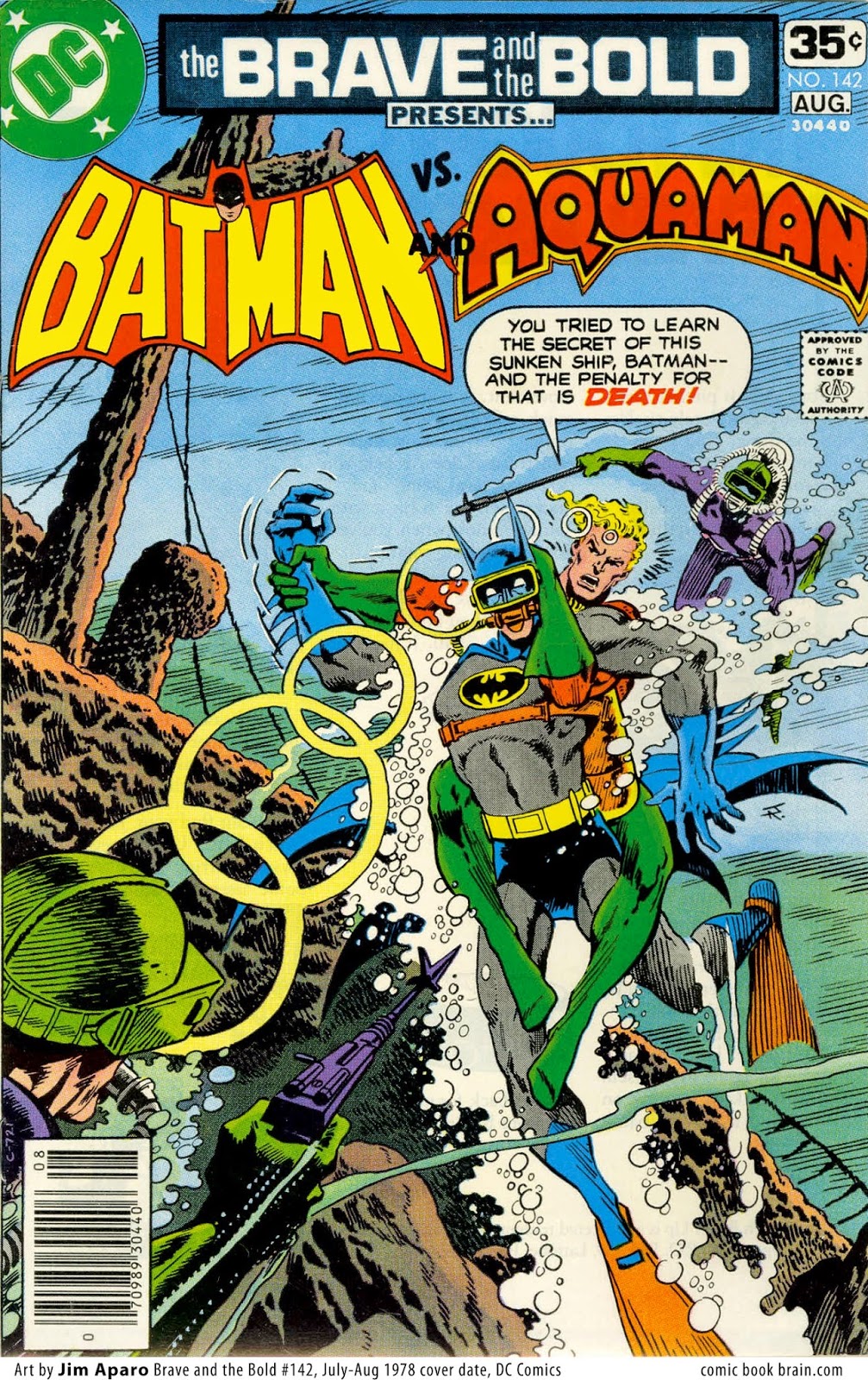 Pop Focus: The Aquaman art of Jim Aparo