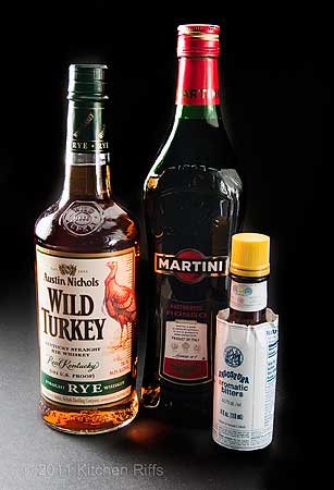 Kitchen Riffs: Manhattan Cocktail