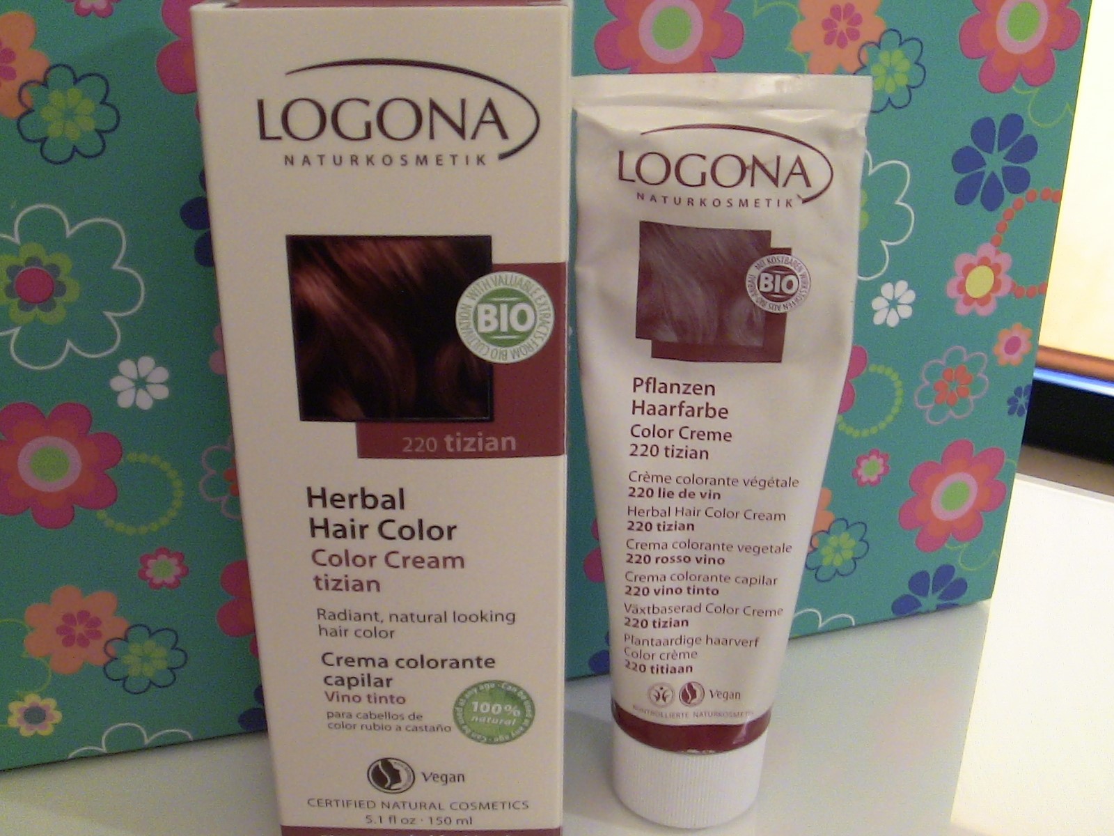 Logona Herbal Hair Color Tizian