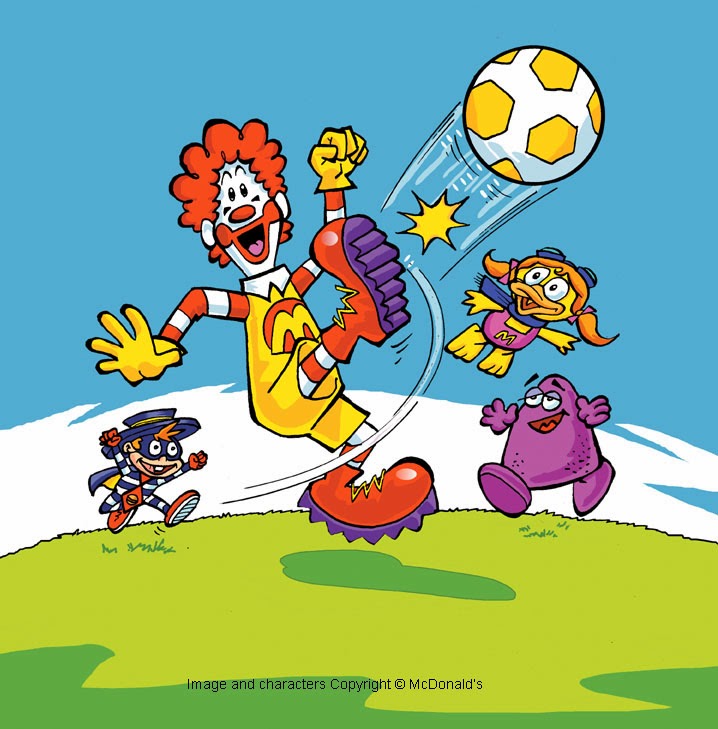 Lew Stringer Comics: Ronald McDonald, comic star
