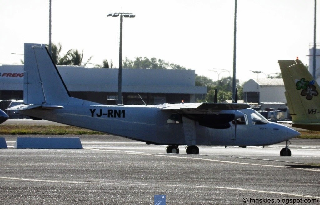 Far North Queensland Skies: Britten Norman Islander YJ-RN1