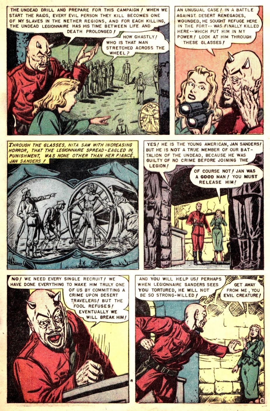 THE HORRORS OF IT ALL: The Bedeviled Battalion