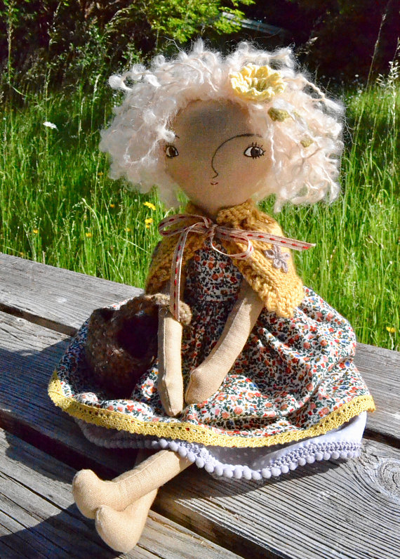 Pook's Studio: Edith Blue Dolls