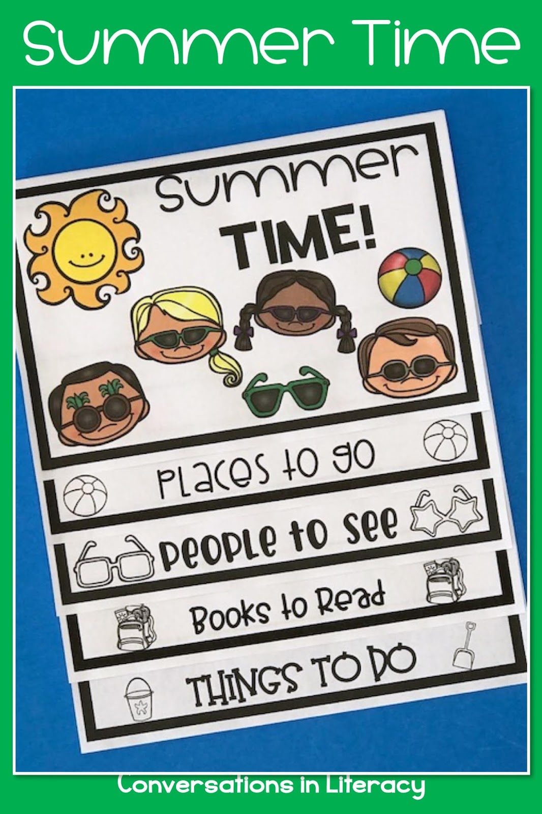 End of the School Year Activities - Conversations in Literacy