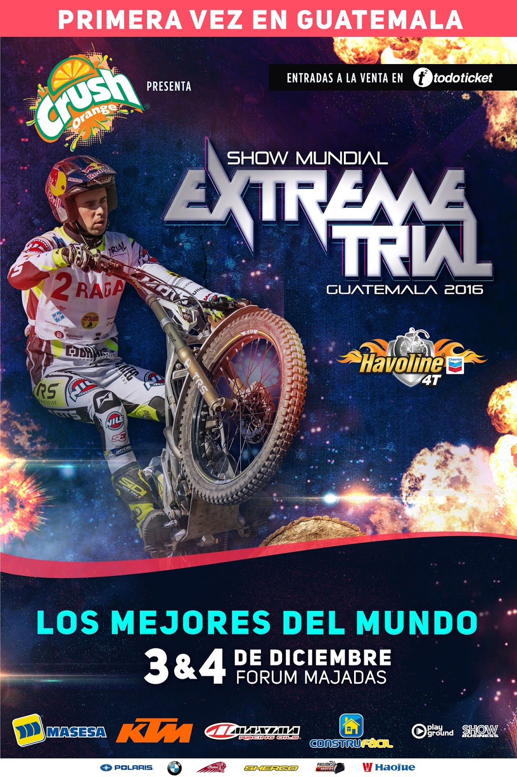 Show Mundial Extreme Trial por primera vez en Guatemala | Diciembre ...