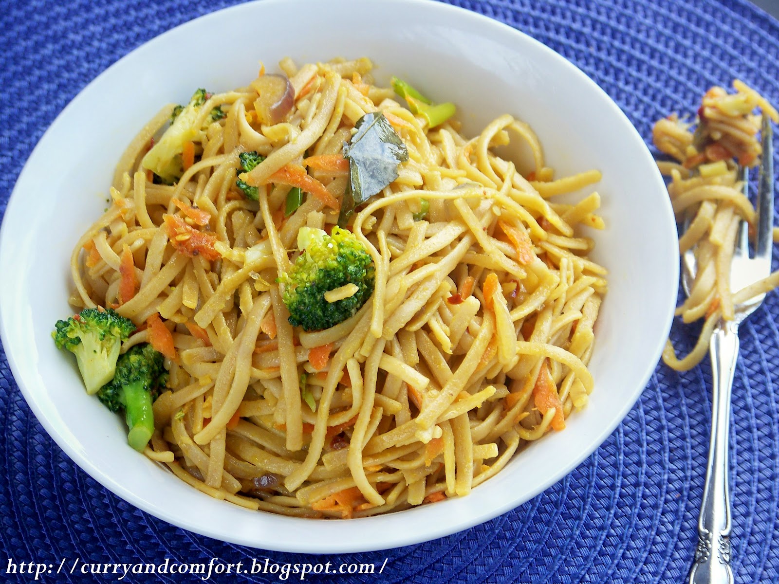 Kitchen Simmer: Asian Fusion Stir Fried Noodles and Vegetables