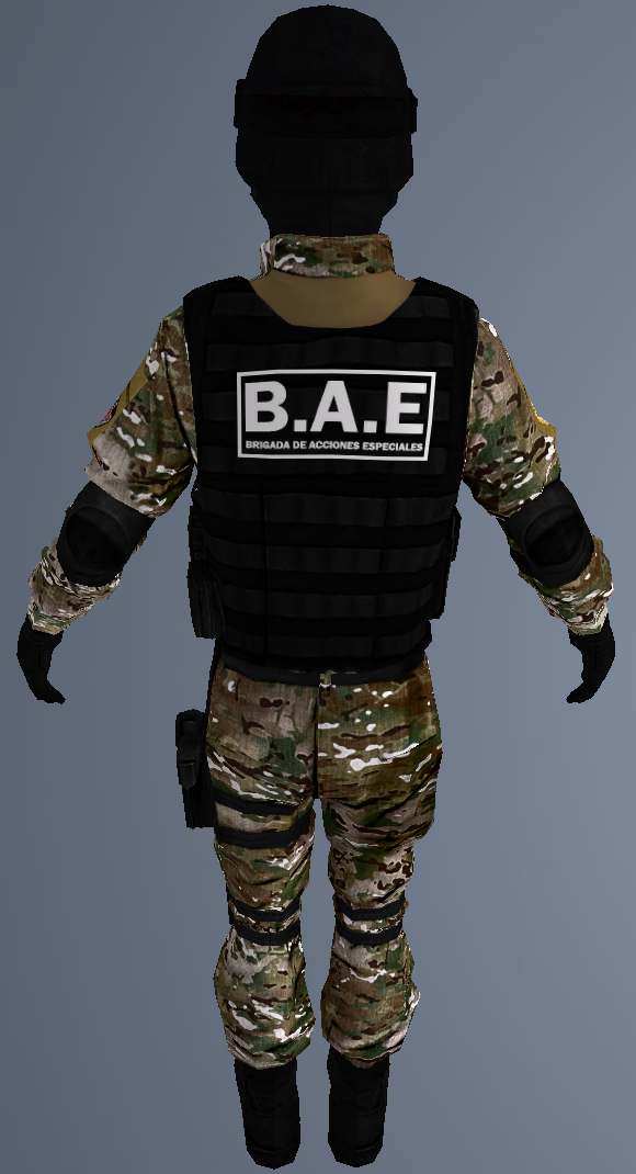 GTA SEV Mods: Operadores de las Fuerzas Especiales (BAE) del Cuerpo de ...