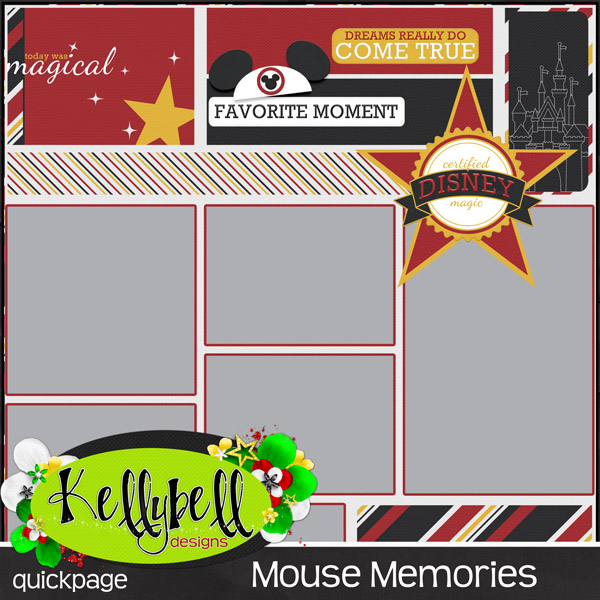 Scrap Out Loud: Mouse Memories - A New Kit by Kellybell Designs