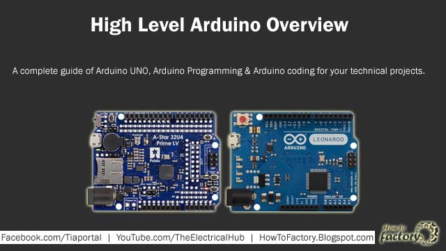 High Level Arduino Board Overview - Free Electrical Software and PLC ...