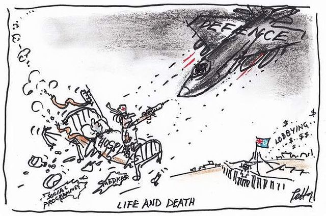Blue Mountains Unions & Community: Bruce Petty Cartoon