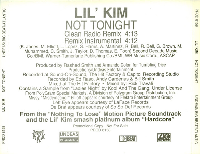 Promo, Import, Retail CD Singles & Albums: Lil' Kim - Not Tonight ...