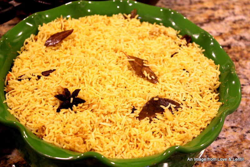 Love & Lentil: Vegetable Biryani