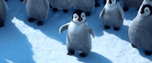 Happy Feet - Cia dos Gifs